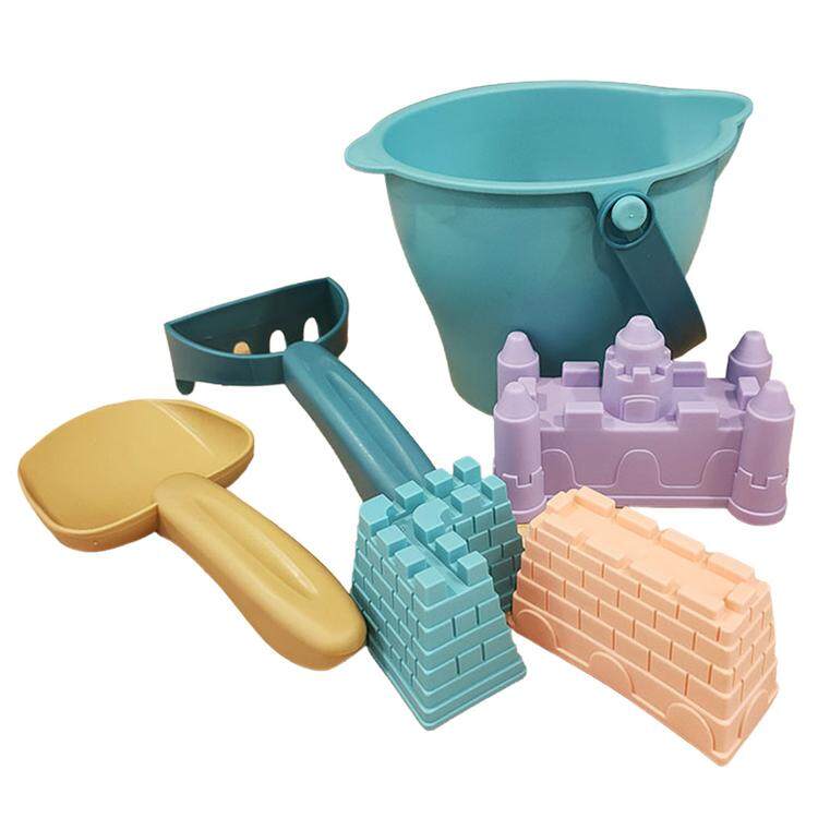 Beach Bucket Toy Kids Beach Toys with Bucket and Shovels Sandbox Beach ...
