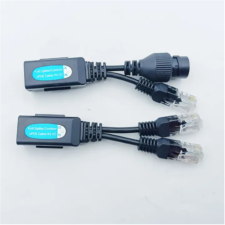 APL-BL01 Balun POE Splitter 1ออก2 บาลันแยก POE สำหรับกล้องวงจรปิด CCTV ...