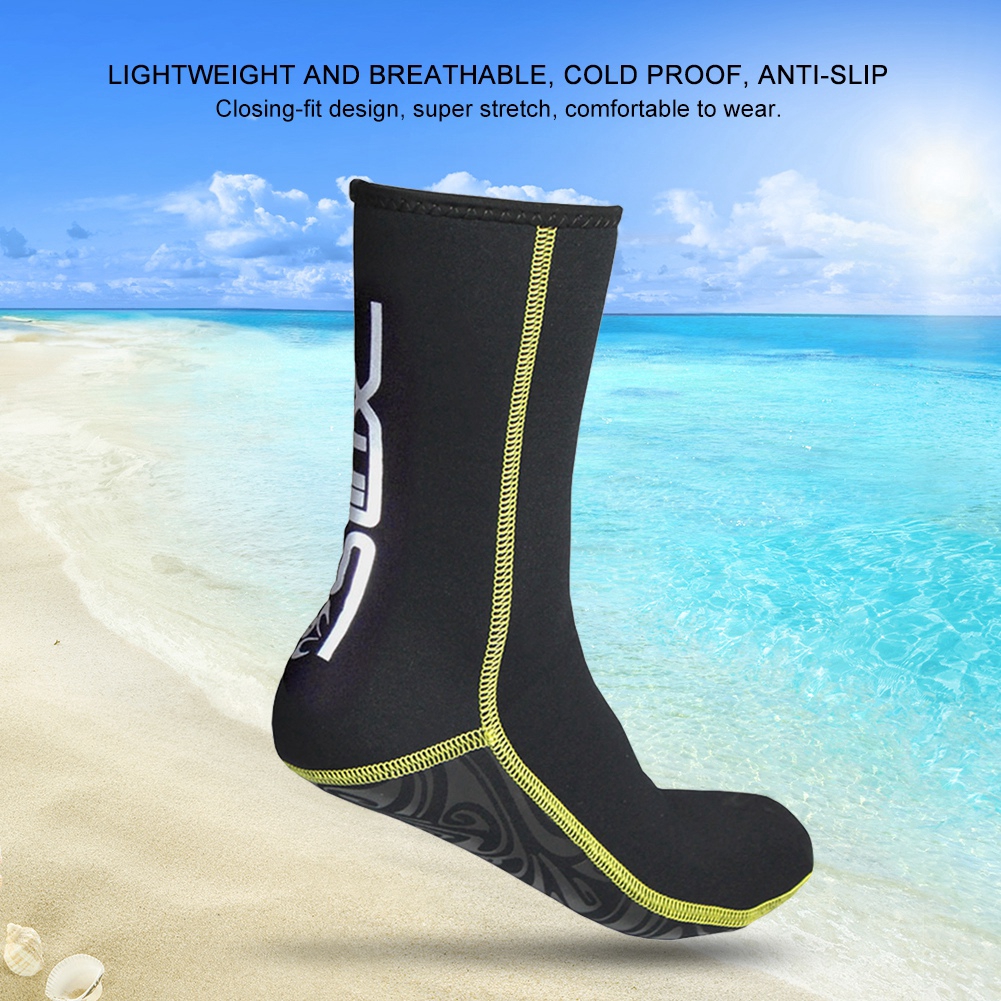 3mm Snorkeling SLINX Socks Sock Water Surfing Neoprene Sports Equipment ...