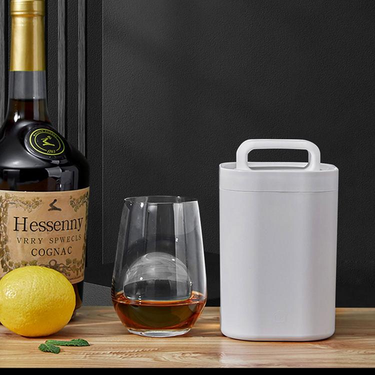 Ice Cube Ball Making Mold for Freezer Large Clear Ice Cube Balls Maker ...