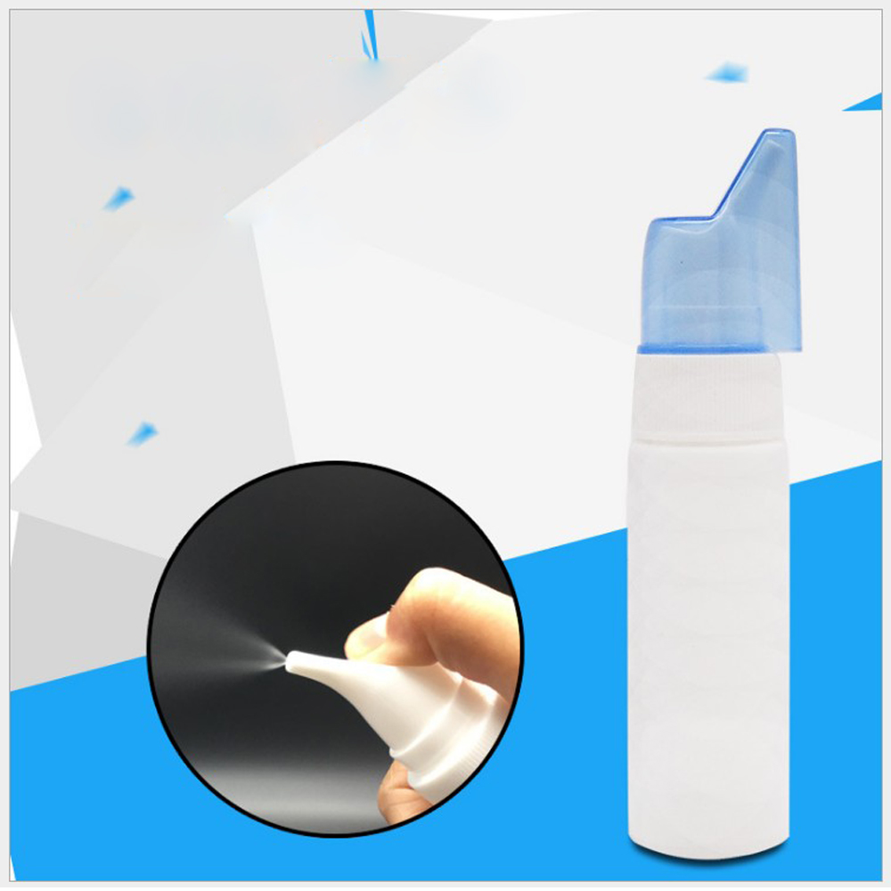 NQSW แบบพกพาต้านทานภูมิแพ้ผู้ใหญ่เด็กฆ่าเชื้อทำความสะอาดล้างจมูก Neti ...