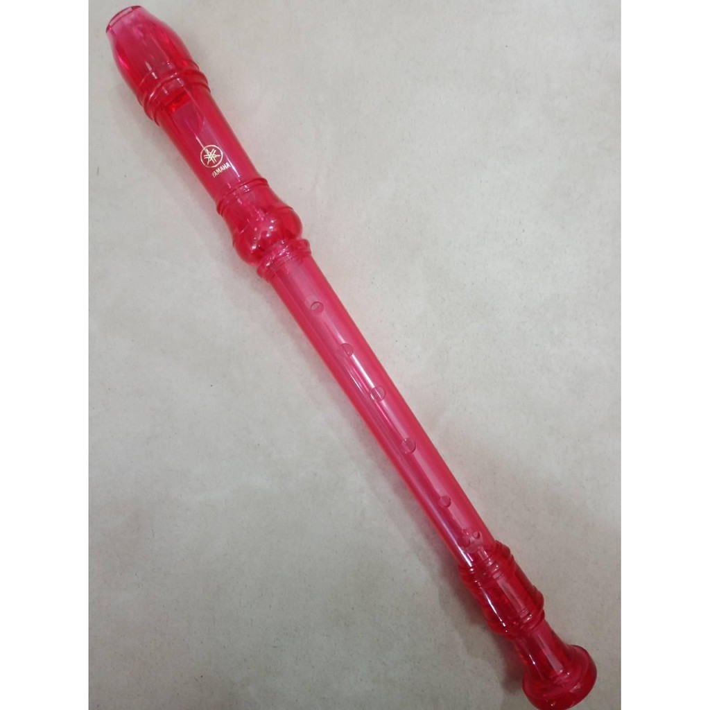 [งานคุณภาพ!!] YAMAHA ขลุ่ยสี Soprano Recorder Transparent รุ่น YRS-20GP ...