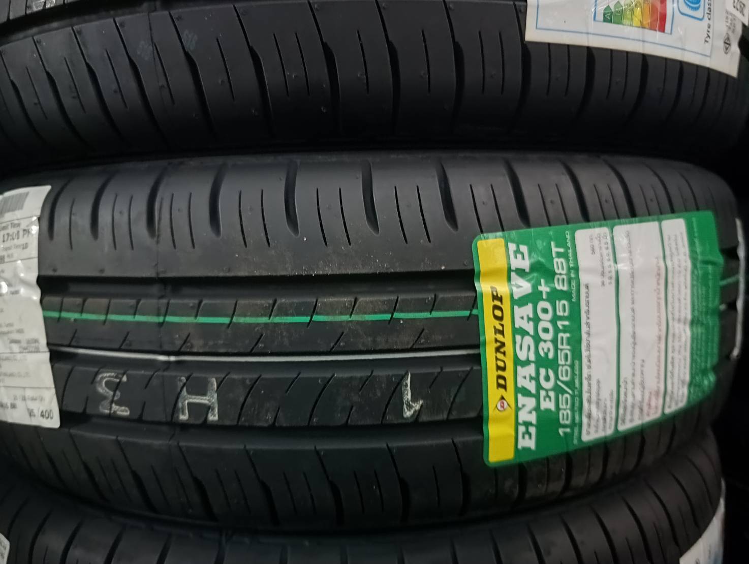 DUNLOP รุ่น ENASAVE EC 300 18565R15ยางดันลอป ยางรถยนต์ ยางรถยนต์ราคาถูก ...
