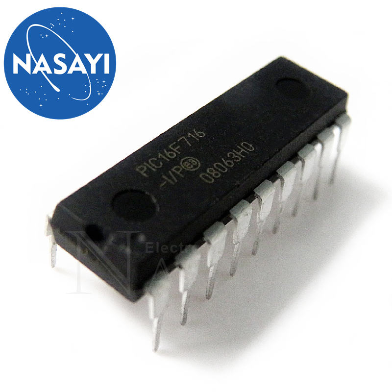 PIC16F716-I/P PIC16F716 DIP-18 微控制器芯片 | Lazada.co.th