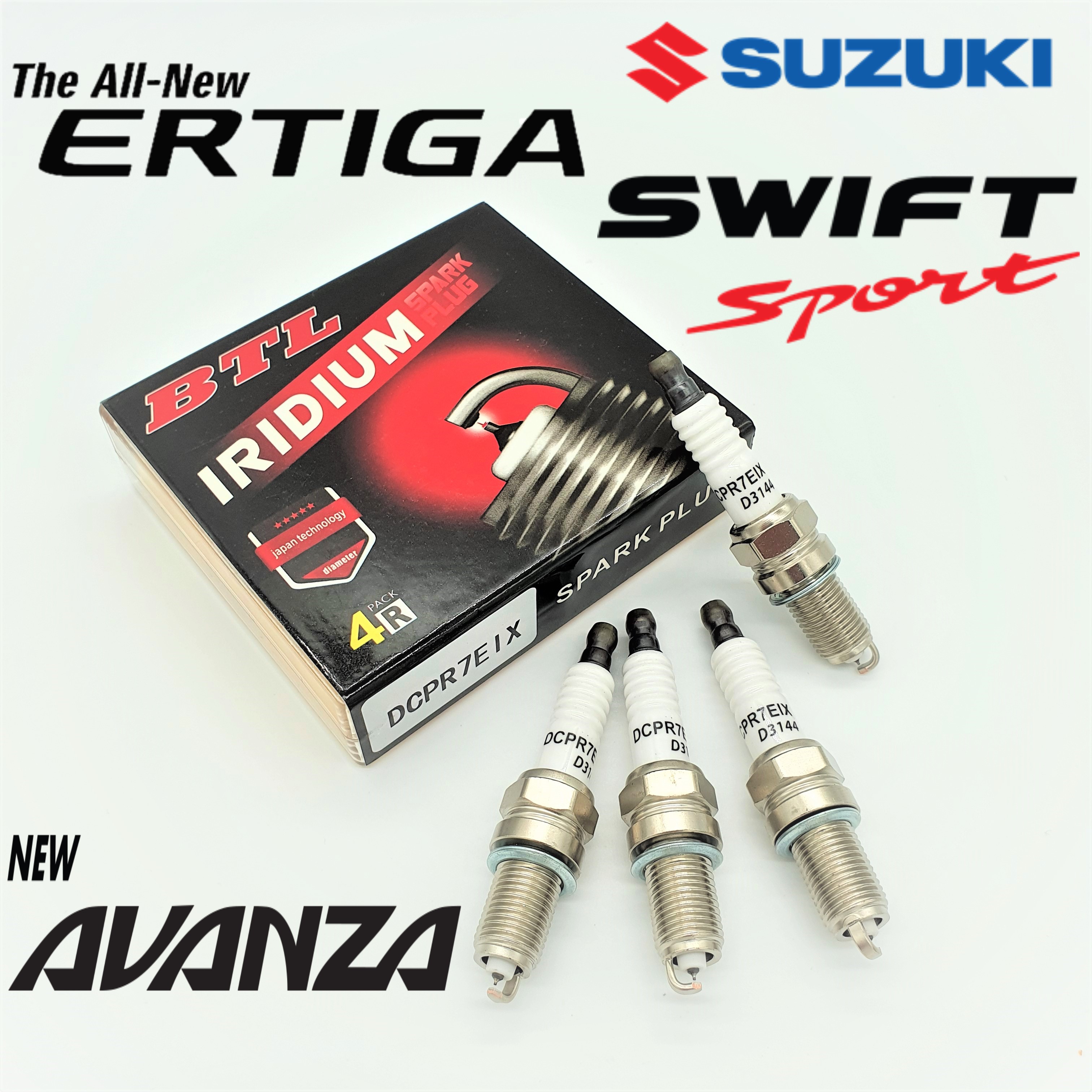 DCPR7EIX IRIDIUM Spark plugs BTL บีทีแอล หัวเทียนเข็ม อิริเดี้ยม SWIFT ...