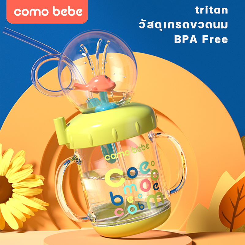 ((ขวดน้ำเด็ก))) กระติกน้ำเด็กดีไซน์ออกแบบจากญี่ปุ่น วัสดุ Tritan กระติกน้ำเด็กสะพายเด็กไป ...
