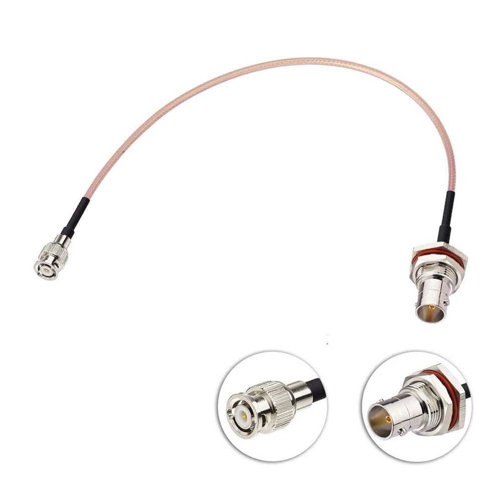 Eightwood Mini BNC Male to BNC Female 75 Ohm SDI Cable for 3G HD Vedio ...