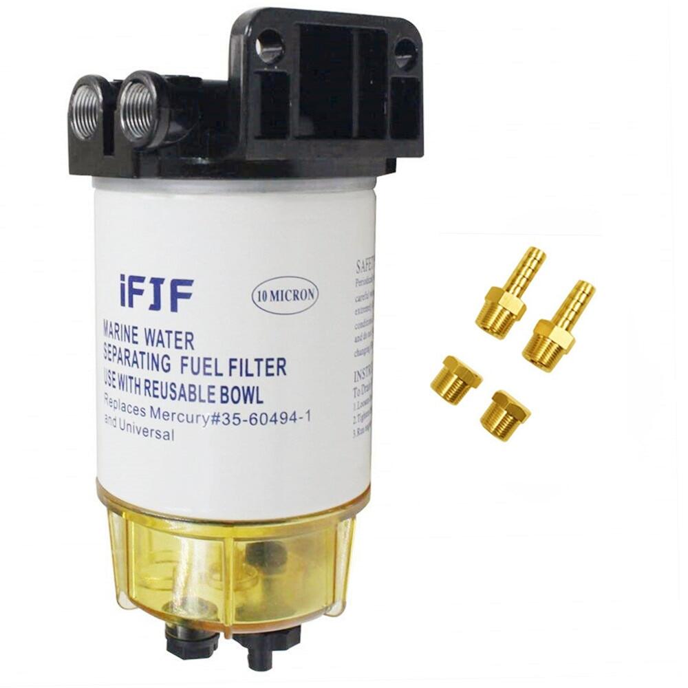 iFJF S3213 Fuel Water Separating Filter S3214 10 Micron Marine 35-60494 ...