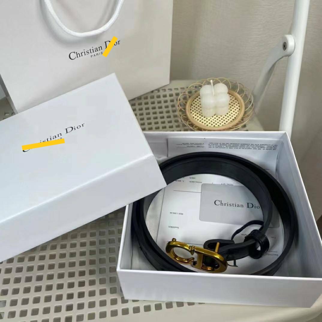 พร้อมส่ง คอลเลคชั่นล่าสุด เข็มขัด Christ-Dior ผู้หญิง งานไฮเอนเทียบแท้ ...