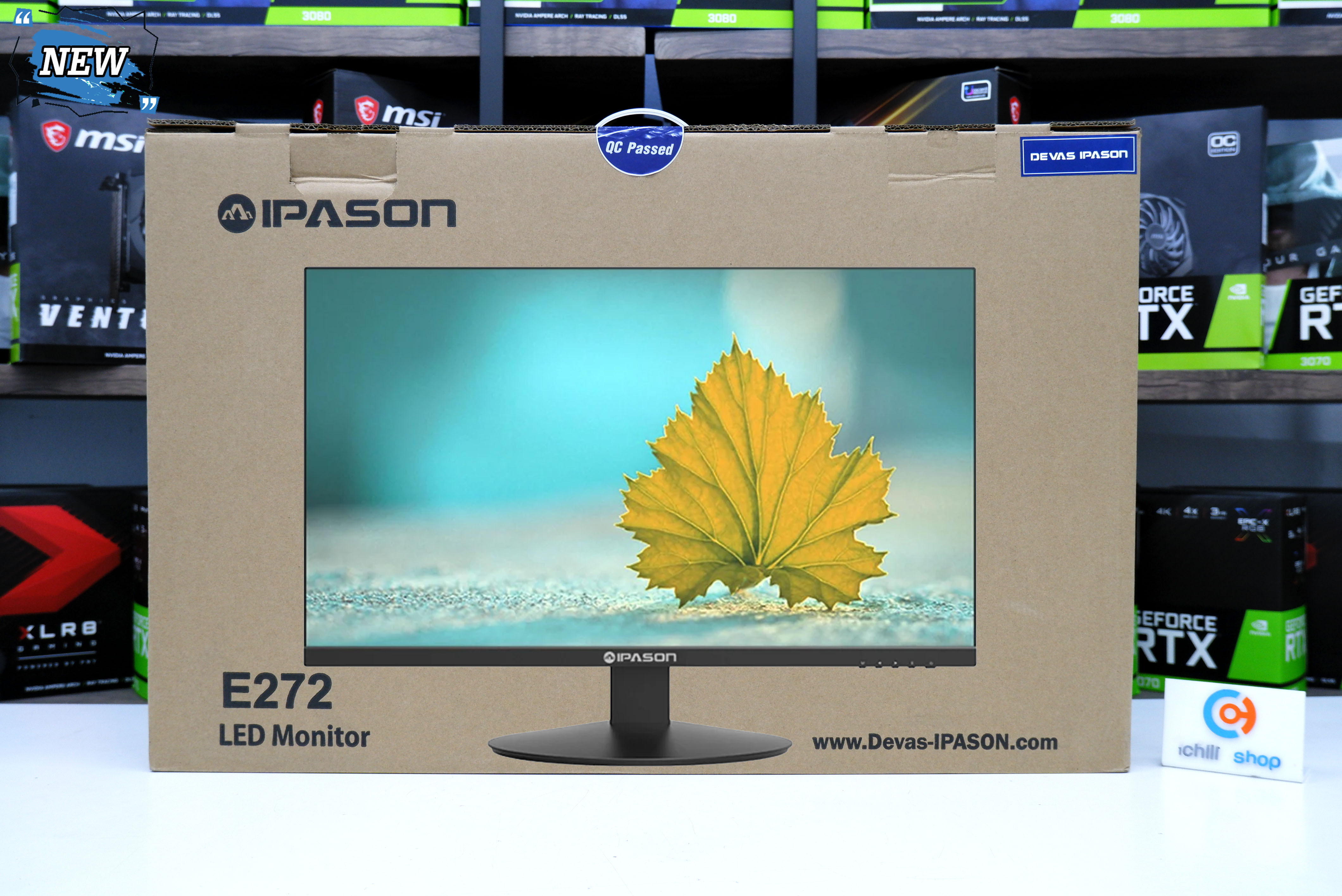 จอ (MONITOR) IPS IPASON E272 27 นิ้ว 75Hz (ของใหม่) P12718 - ichillshop - ThaiPick