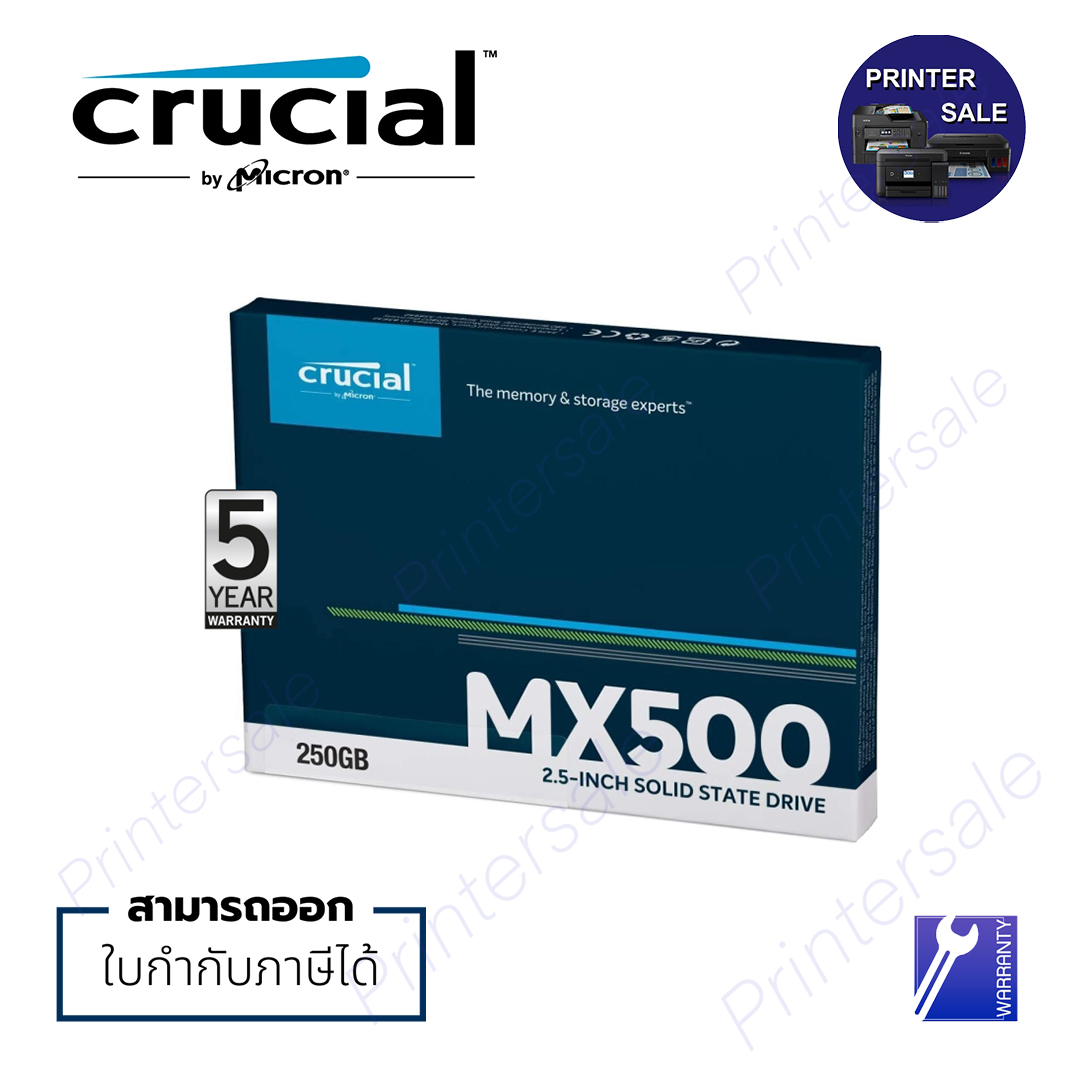 CT250MX500SSD1 Crucial MX500 SSD 250GB SATA 2.5 7mm - printersale ...