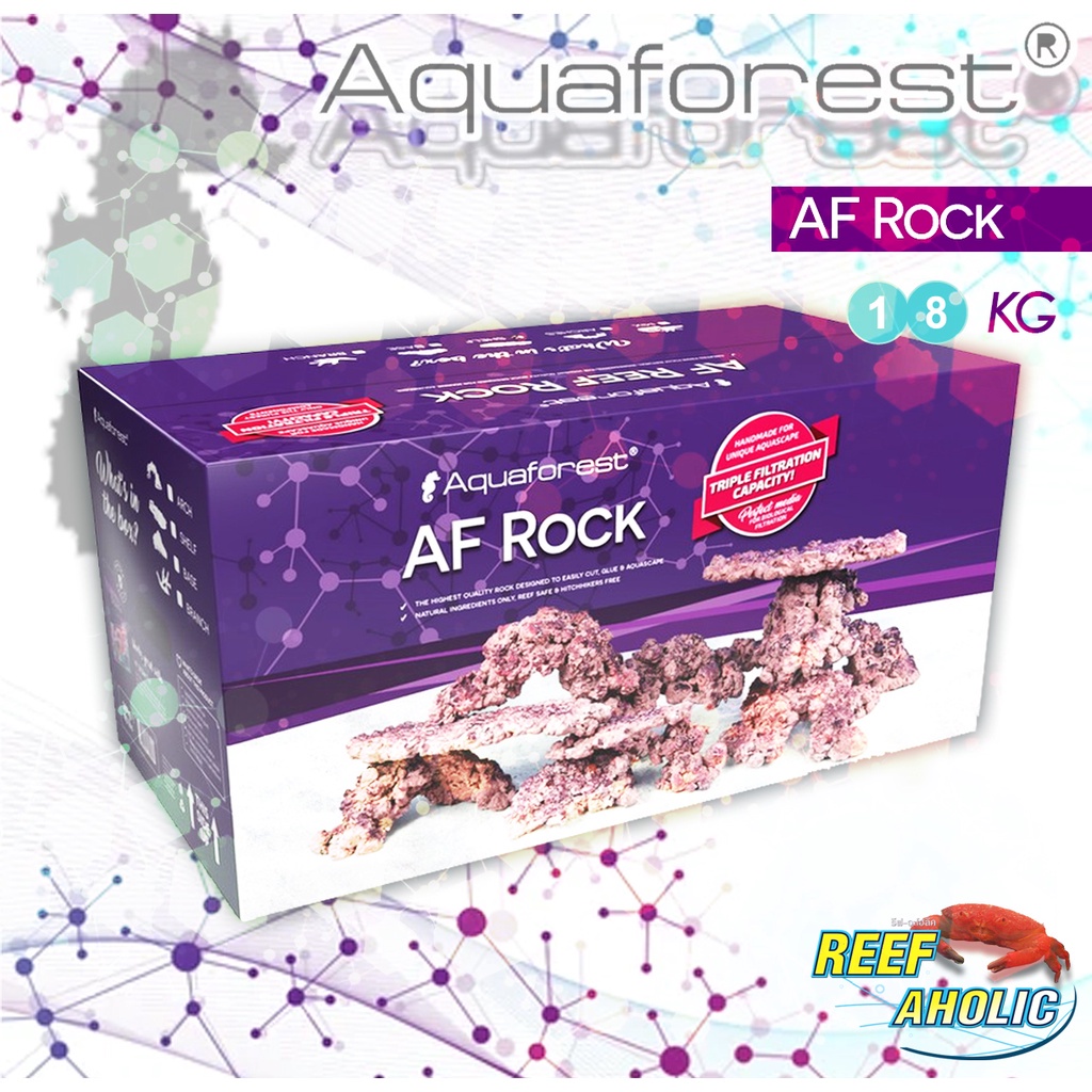 Reef-Aholic Aquaforest AF Rock Mix / Shelf / Arch 18 Kg หินสังเคราะห์ ...