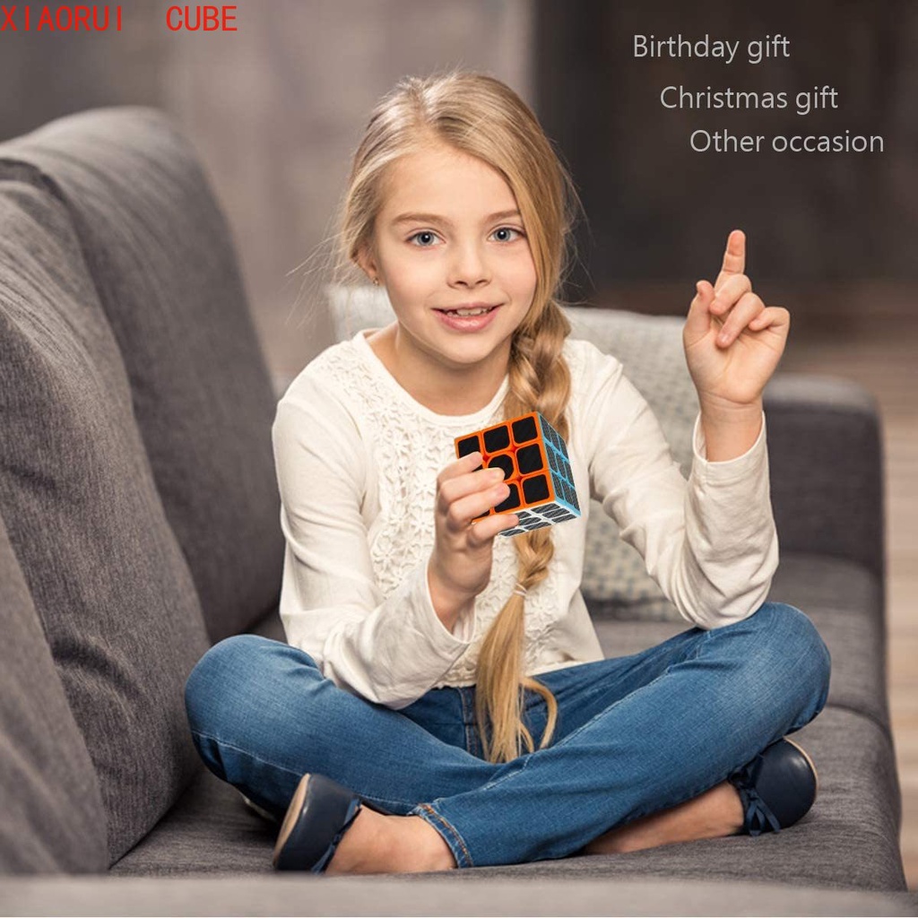 Speed Magic Cube Set 2 Pack, 2x2 3x3 Speed Bundle Magic Cube Puzzle ...