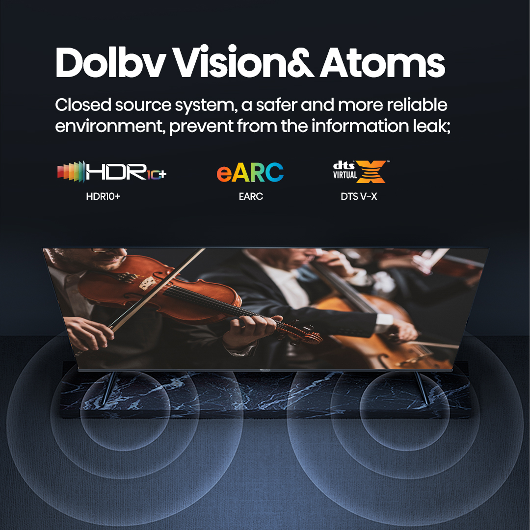 [New arrival 2022] Hisense TV ทีวี 55 นิ้ว 4K ULED VIDAA U5 Smart TV ...