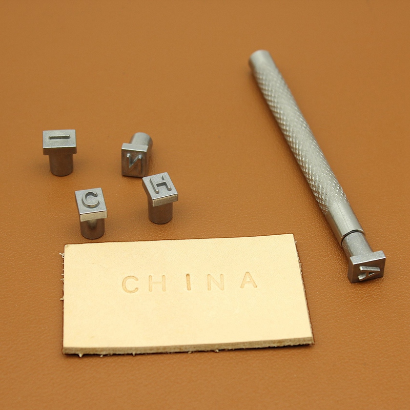 36Pcs Alphabet Letters & Number Stampers Set Steel Punch Metal Letter ...