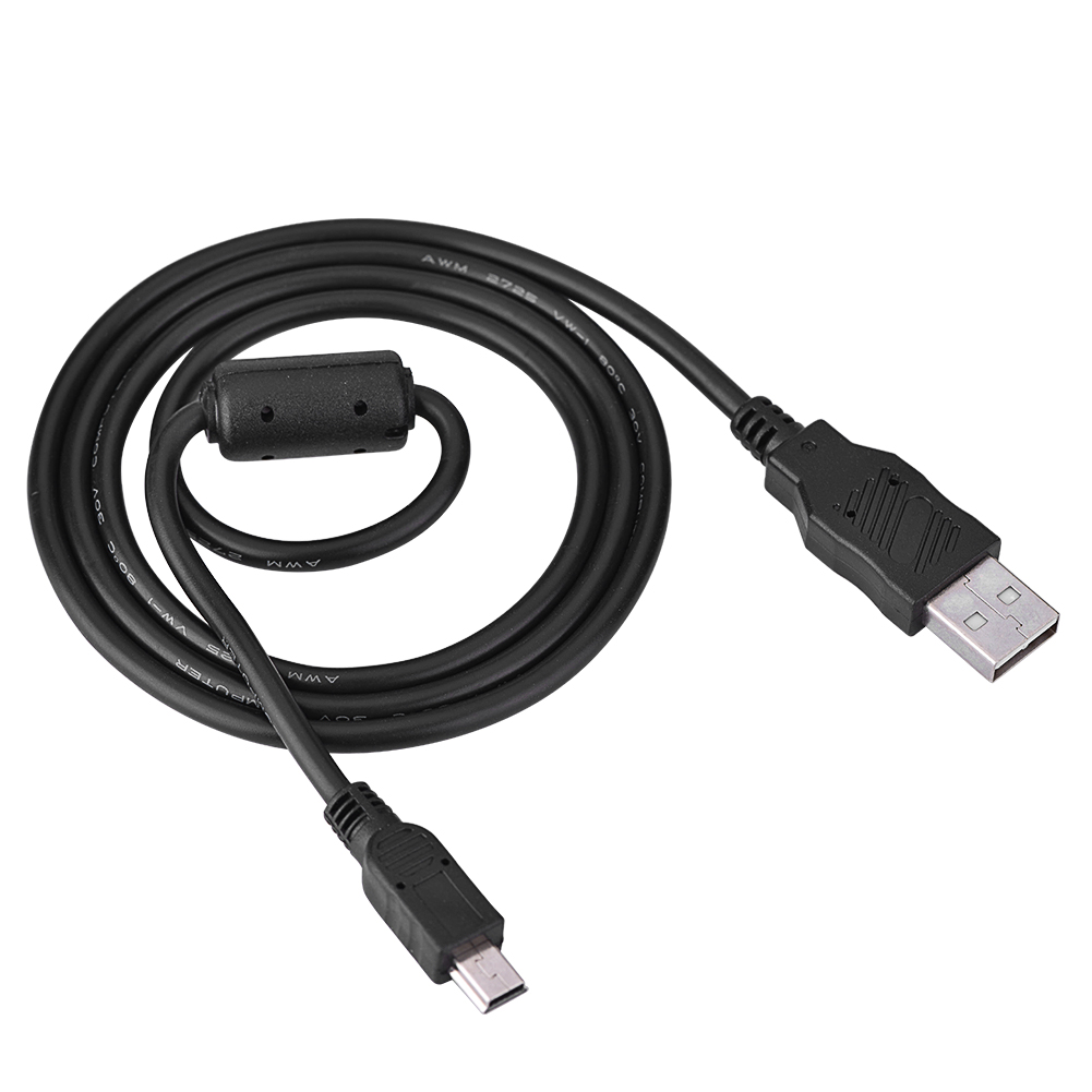 【ลดสุดใจ 】USB Mini USB Cable Cable, USB Data Cable, Black for Canon ...