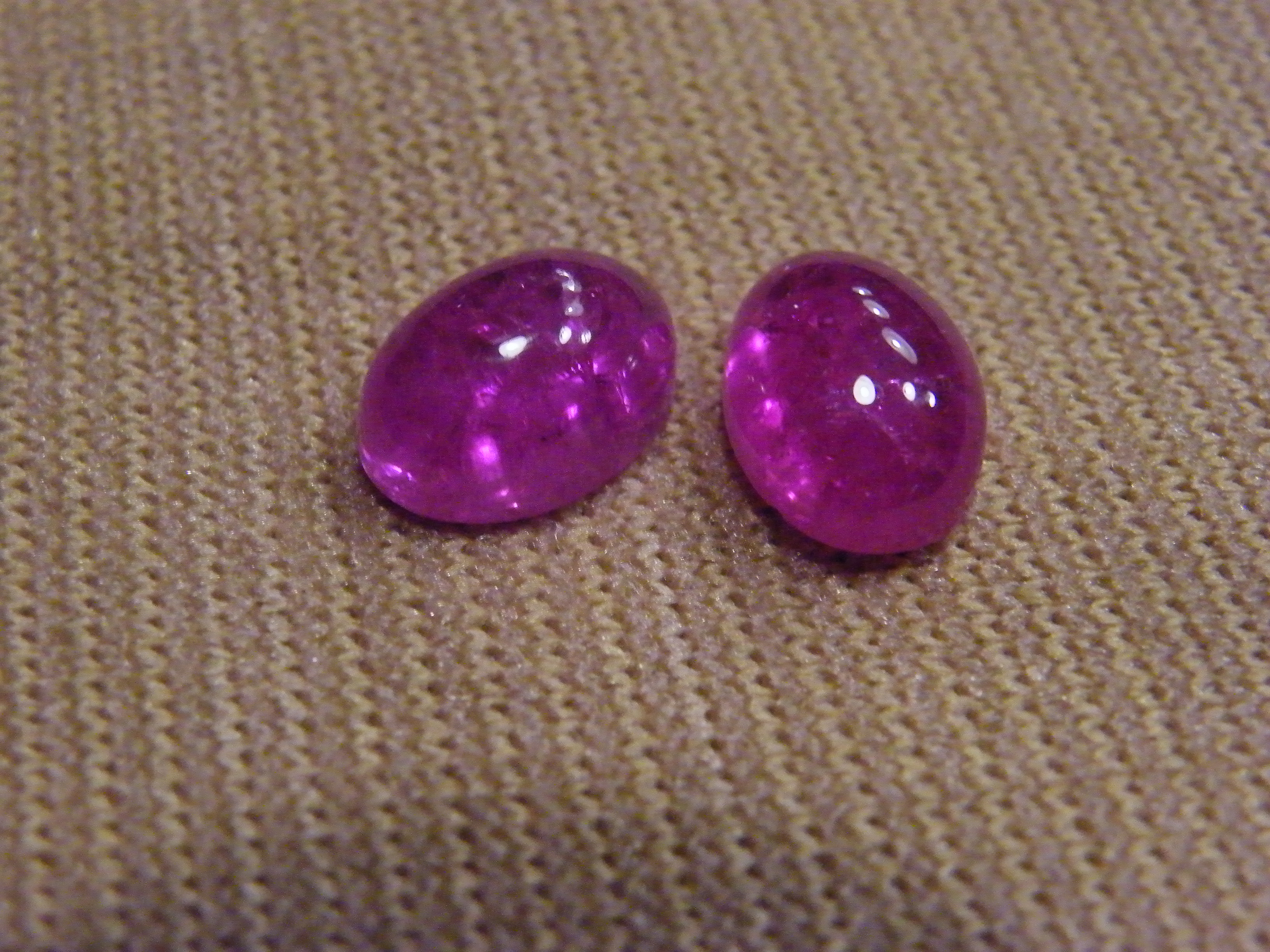 ทับทิม LAB MADE ทับทิมพม่าเทียม13 cts พลอย รูปหยดน้ำ PINK RUBY PEAR ...