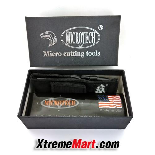 MAC Camping มีดสปริงตรง คม 2 ด้าน Microtech Combat Troodon 00556 D/E ...