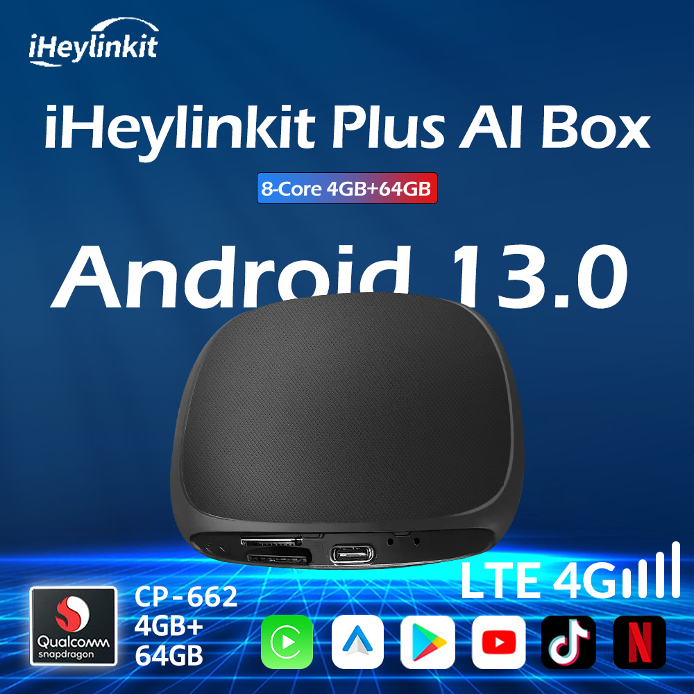 CP-Q62 CarPlay AI Box Android 13 Wireless Carplay ไร้สาย Android Auto เครือข่าย 4G Wifi 4 64G ...