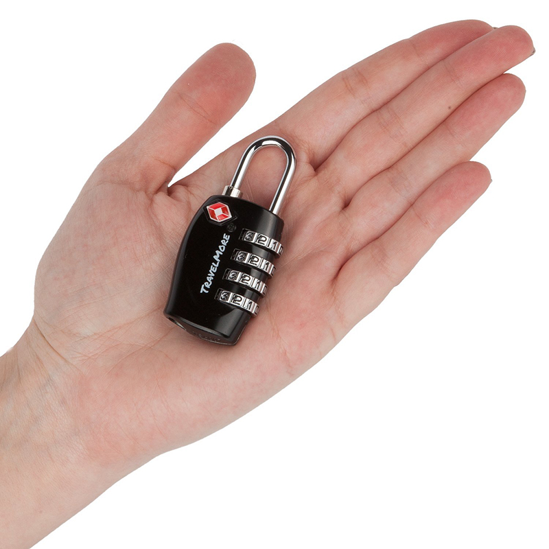 TSA Customs Lock Mini Luggage Small Hang Lock Customs Password Lock 4 ...