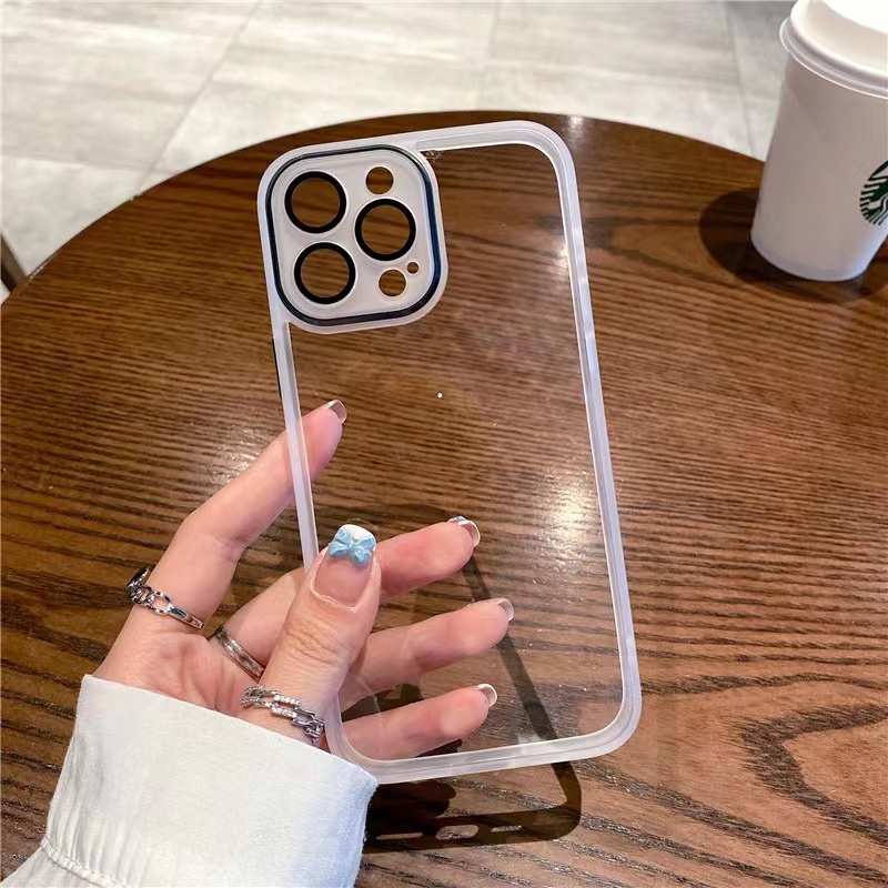 【สีม่วงเข้ม】เคสโทรศัพ Iphone 14 13 12 11 Pro Max Plus Case เคสไอโฟน 14