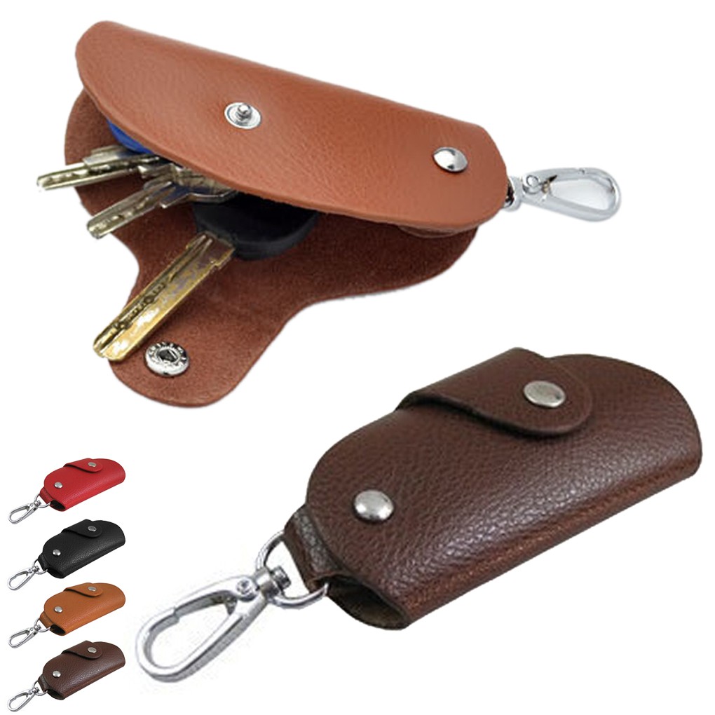 Uni Door Car Faux Leather Key Holder Bag Purse Case - shijiao5584959425 ...