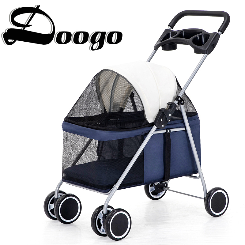 Doogo รถเข็นสัตว์เลี้ยง รถเข็นสุนัข รถเข็นแมว รถเข็นเด็ก มัลติฟังก์ชั่น ...