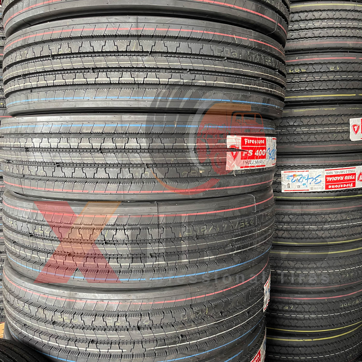 ยางรถบรรทุกเรเดียล 9.5R17.5 18PR รุ่น CPD81 ยี่ห้อ COMPASAL - X-Tires - ThaiPick