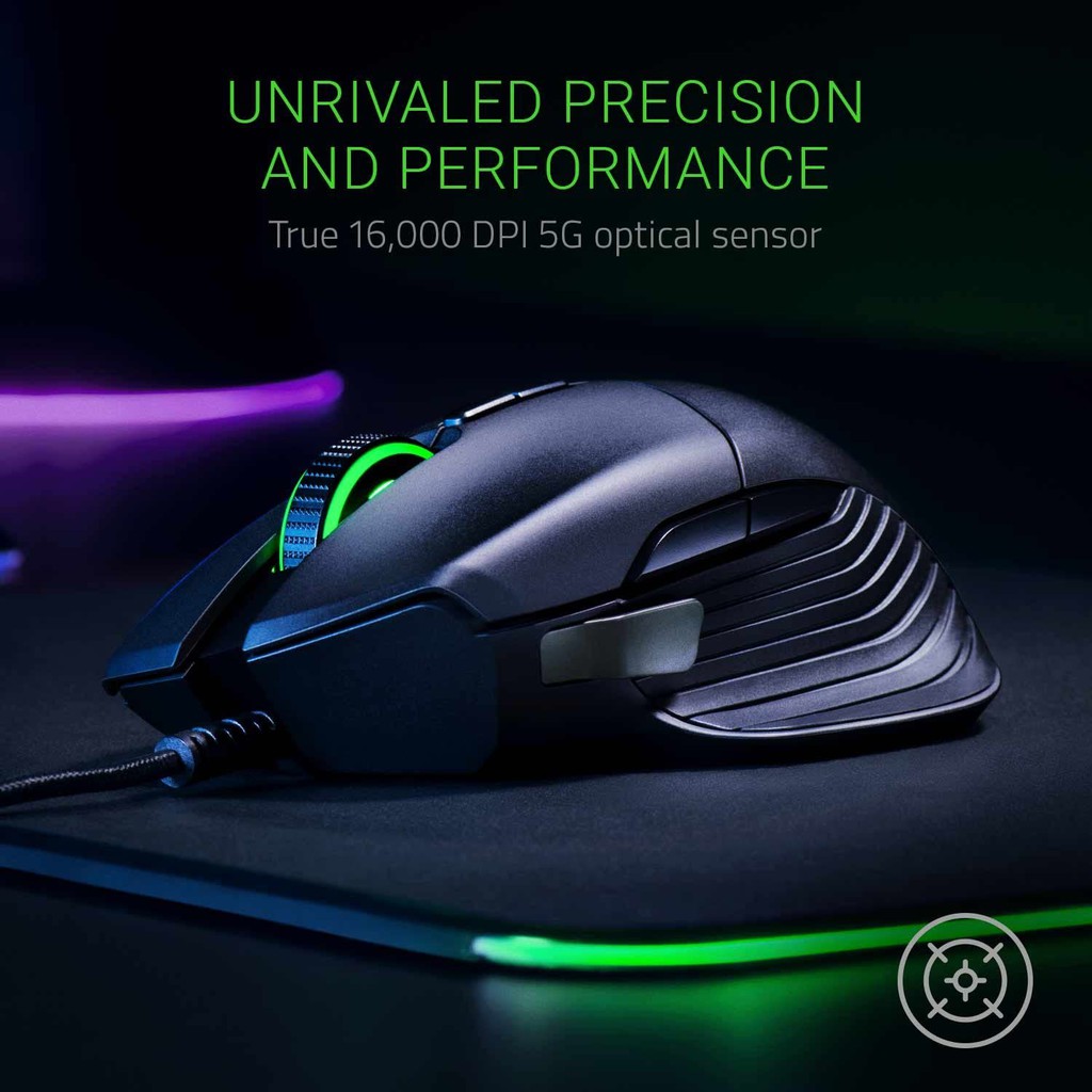 Razer Basilisk 16,000DPI Optical Sensor Ergonomic FPS Chroma RGB ...