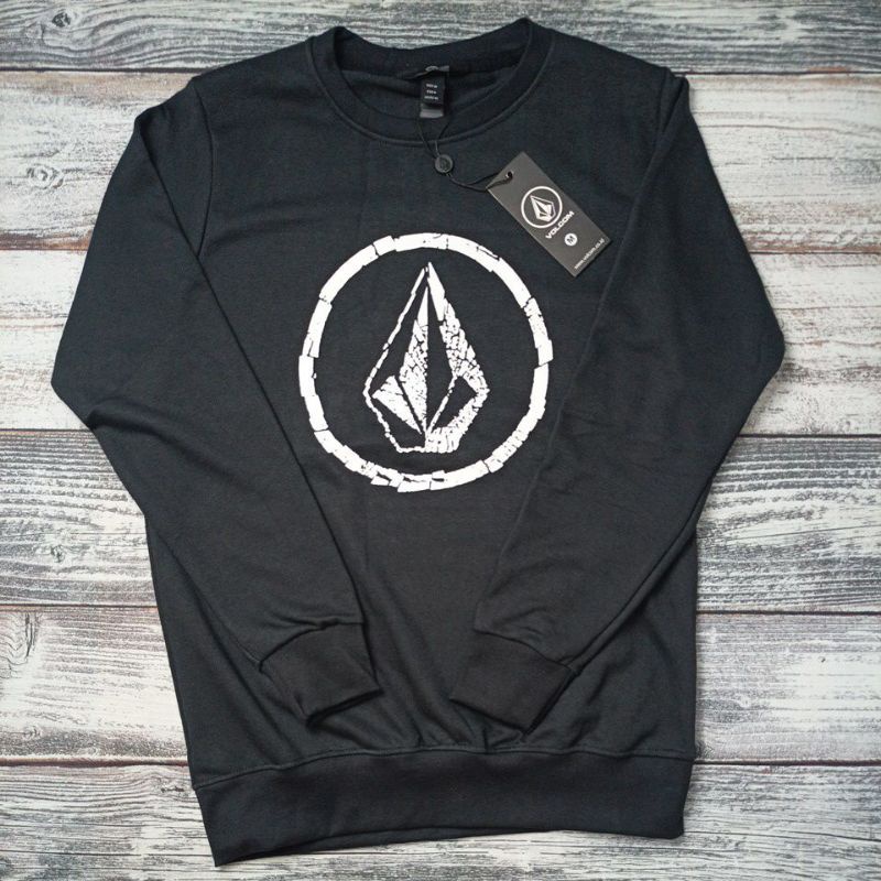 เสื้อกันหนาว ลาย Volcom CREWNECK SURF สําหรับผู้ชาย | Lazada.co.th