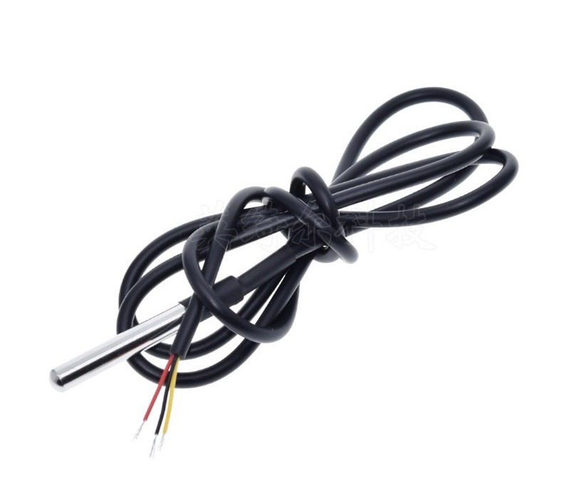 DS18B20 Digital Temperature Sensor Probe Waterproof โพรบวัดอุณหภูมิ ...