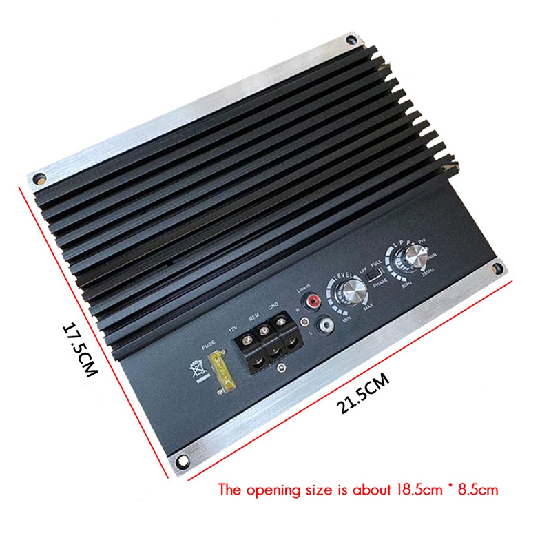Powered Subwoofer Amplifier Replacement 1000W Car Audio High Power ...