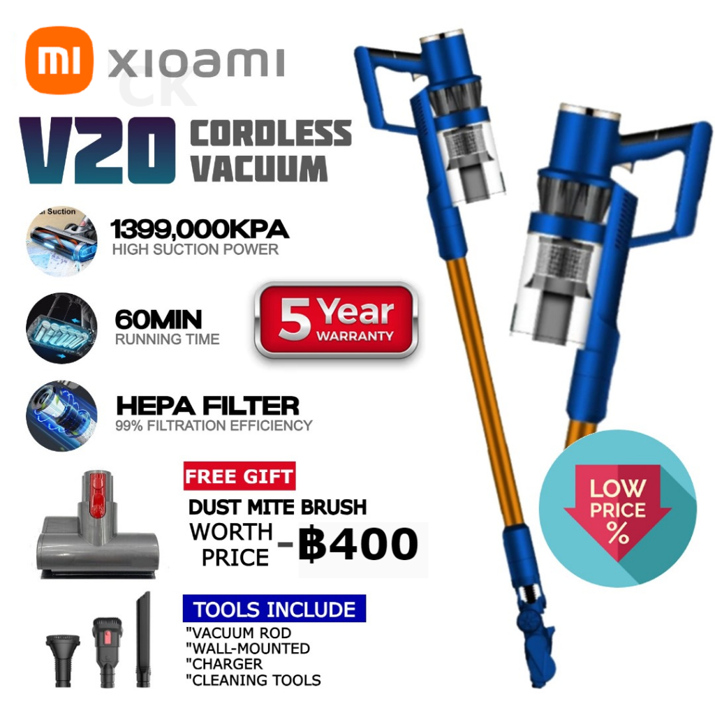 🎉พูดคุยกับเราและเพลิดเพลินกับคูปอง🎉xiaomi V50.V30.V20.V10 PRO Cordless ...
