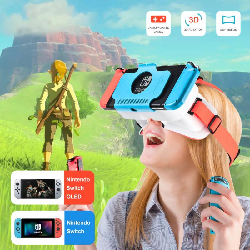 Adjustable VR Glasses Fit For Nintendo SwitchNS OLED Game Console 3D ...