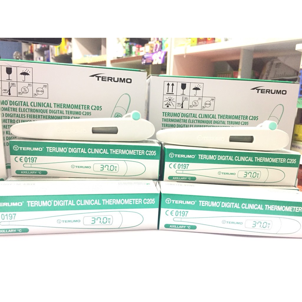 ลดเพิ่ม 9 Terumo Digital thermometer รุ่น C205 พร้อมคู่มือภาษาไทย ปรอทวัดไข้ส่งไว - Gaoherb ...
