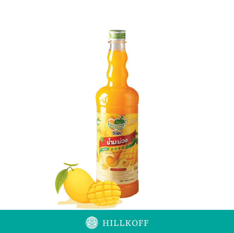HILLKOFF : น้ำผลไม้เข้มข้น น้ำเชื่อมแต่งกลิ่น Ding Fong Syrup ติ่งฟง ไซ ...
