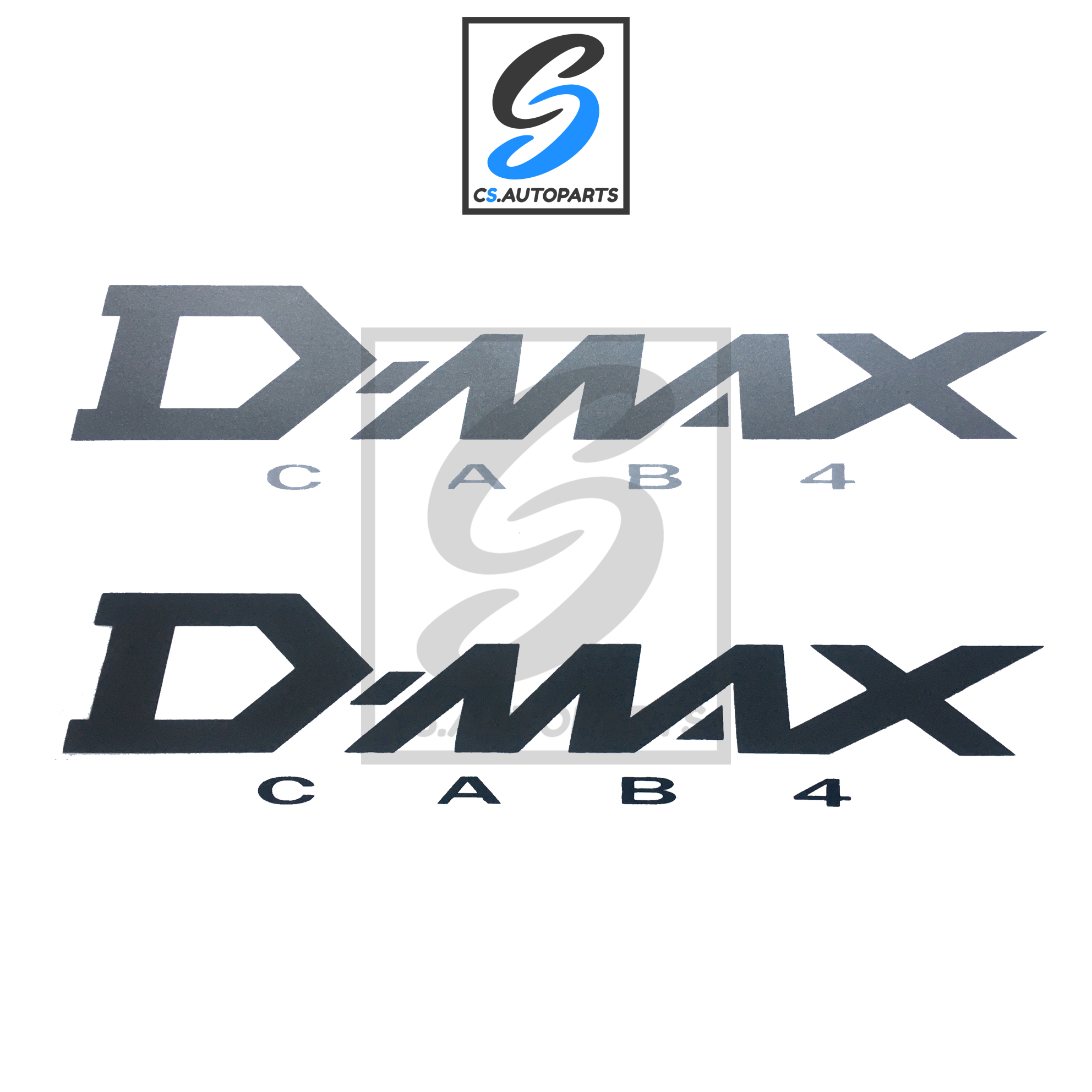 สติ๊กเกอร์ D-MAX CAB4 - ISUZU D-MAX ปี2002-2006 ติดข้างท้ายกระบะ ...