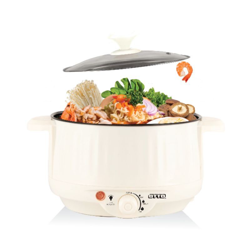 Multi-Function Electric Pot หม้อไฟฟ้าเล็กๆ Otto รุ่น SP-306A หม้อสุกี้ ...