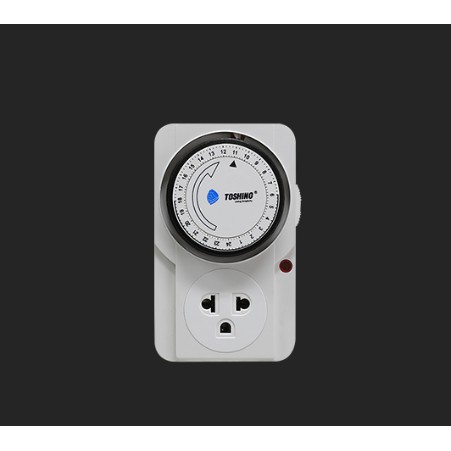 ‼️ ถูกที่สุด ส่งทุกวัน Toshino นาฬิกาตั้งเวลา Timer แบบ Analog รุ่น TS-MT3 แบบ 24 ชั่วโมง รองรับ ...