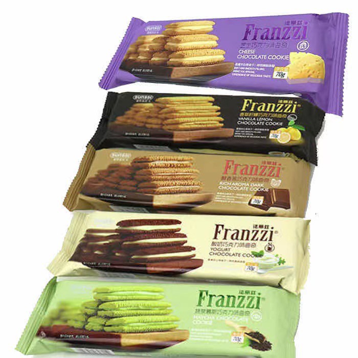 Franzzi ขนม บิสกิต คุกกี้ฟรานซี่ คุกกี้ สอดไส้ 70 กรัม - original_food ...