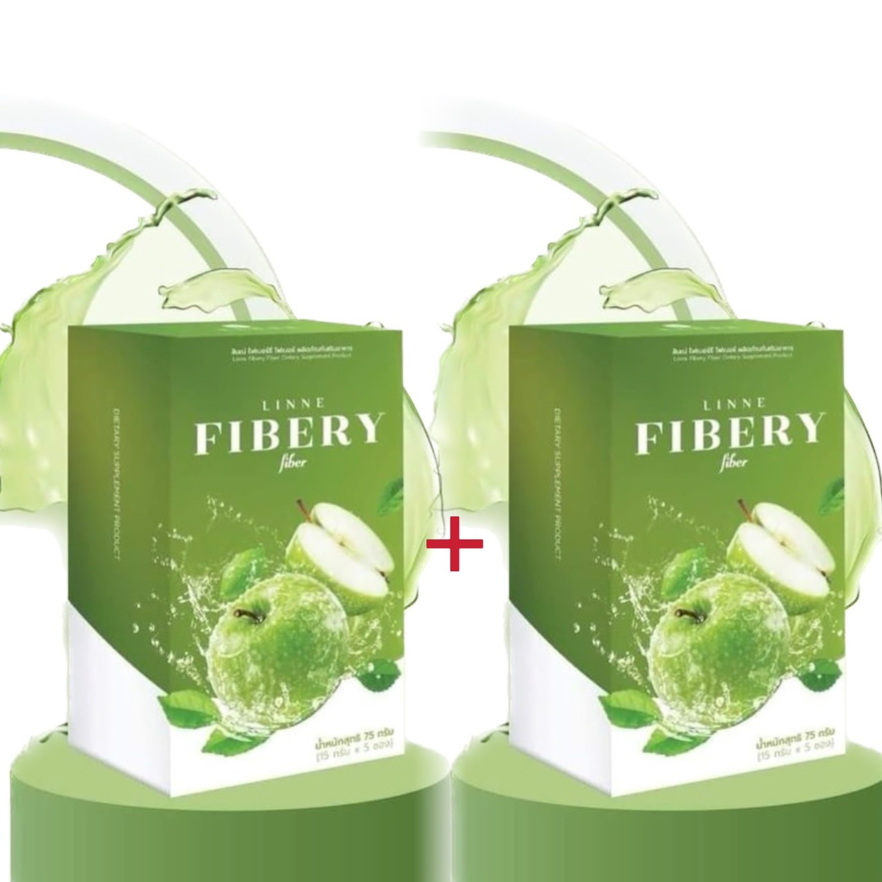 [ 🚗ส่งไว] ลินเน่ ไฟเบอร์ Linne Fibery Fiber 1 เเเถม 1 ทานง่าย ไม่บิด ...