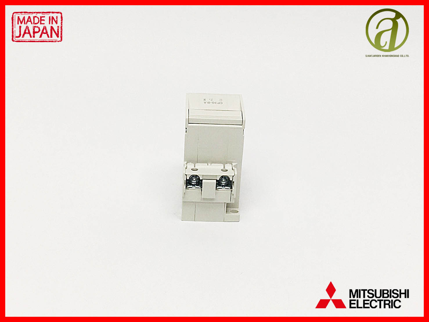 MITSUBISHI Circuit Protector 2P 1-M 2AA รุ่น CP30-BA - S.KIATJAROEN ...