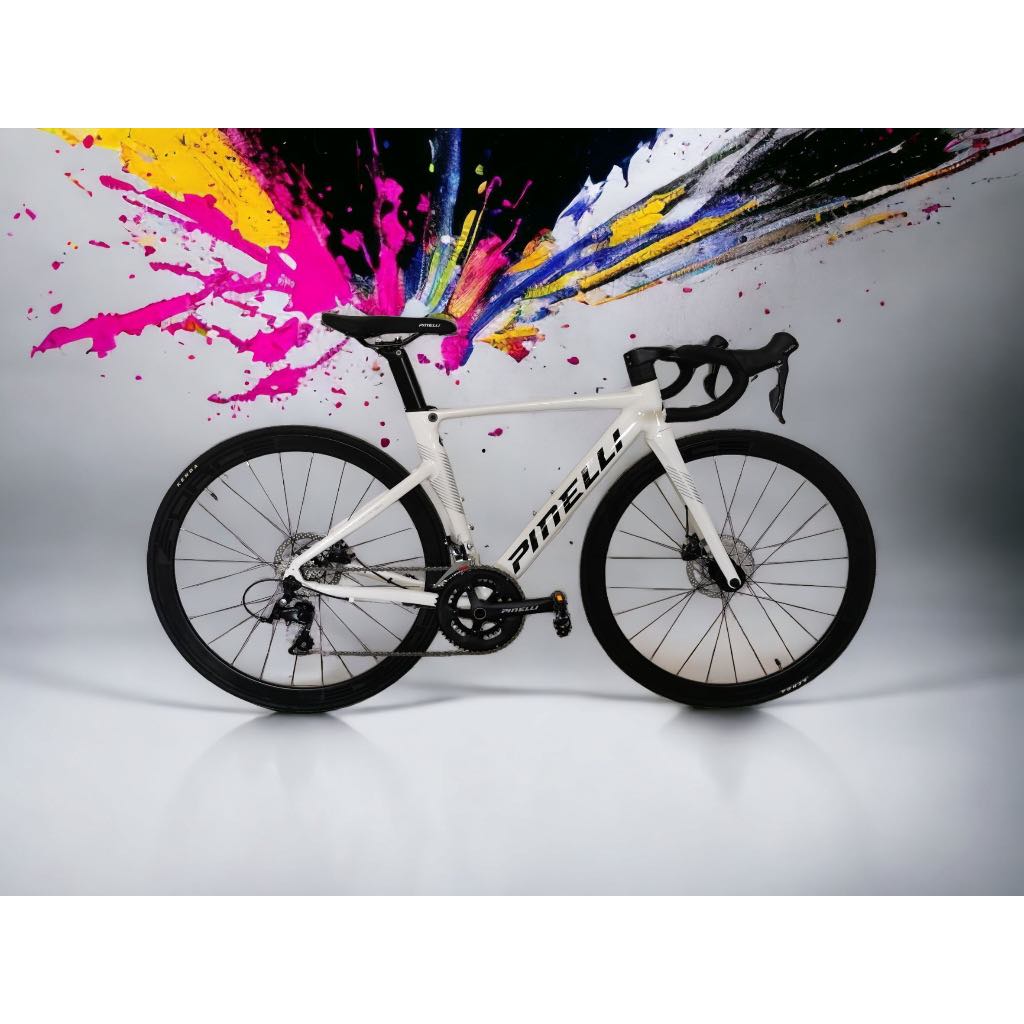 จักรยานเสือหมอบ PINELLI R780 2024 DISC BRAKE เฟรมอลูมีเนียม ชุดเกียร์ ...