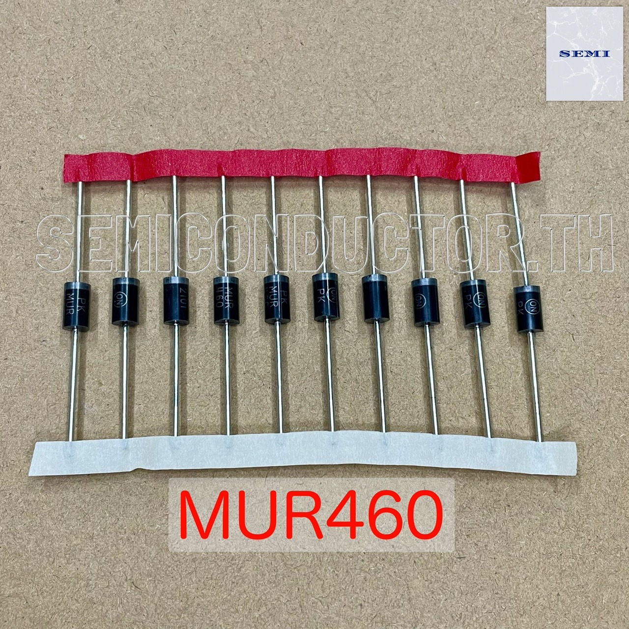 (10ตัว) MUR460 ON Ultrafast Rectifier Diode ไดโอด 4A 600V | Lazada.co.th