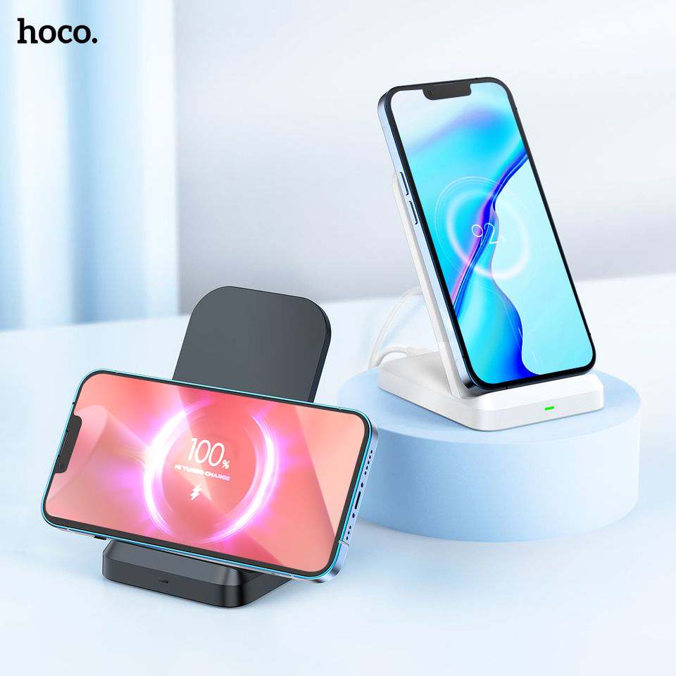 [HOCO ของแท้ ] ใหม่! CW38 แท่นชาร์จไร้สาย 15W max (input Type-C ) ชาร์จ ...