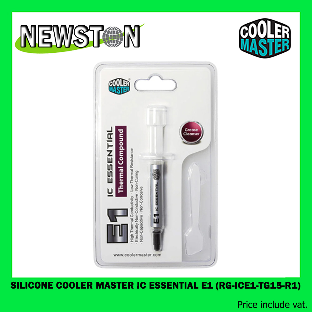 ซิลิโคนซีพียู Cooler Master GREASE IC ESSENTIAL E1 - coolermaster - ThaiPick