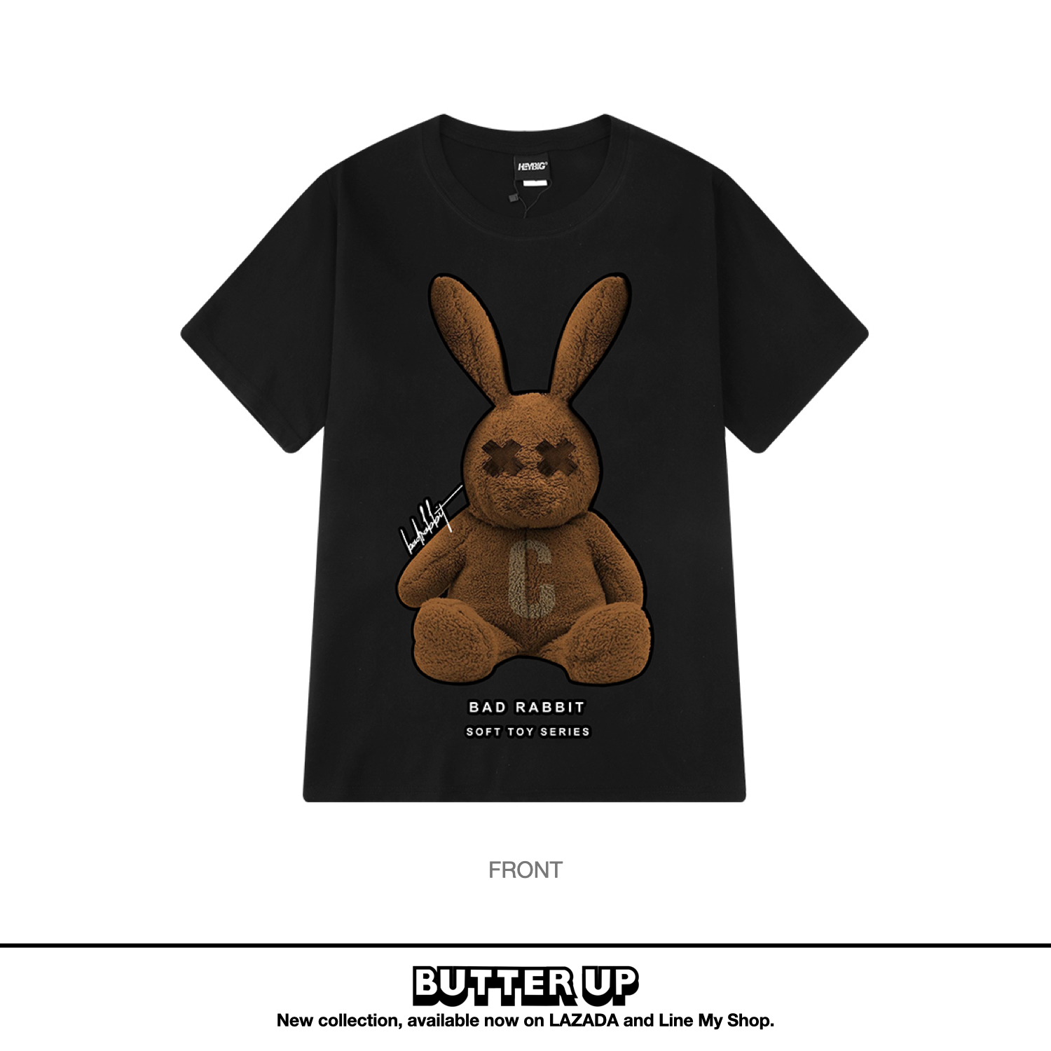 “Bad Rabbit” Street Oversize T-Shirt เสื้อยืดสตรีทโอเวอร์ไซต์ - Butter ...