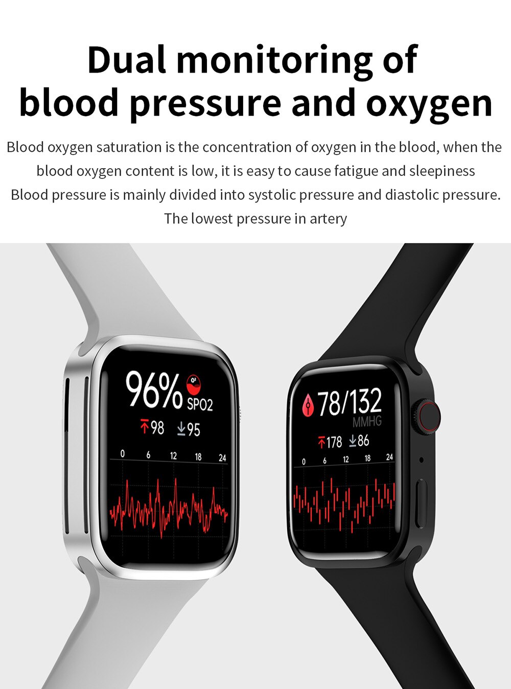 [ส่งจากไทย ส่งฟรี] lWATCH XIAOMO VIVO Applicable IWO Series 7 สมาร์ท ...