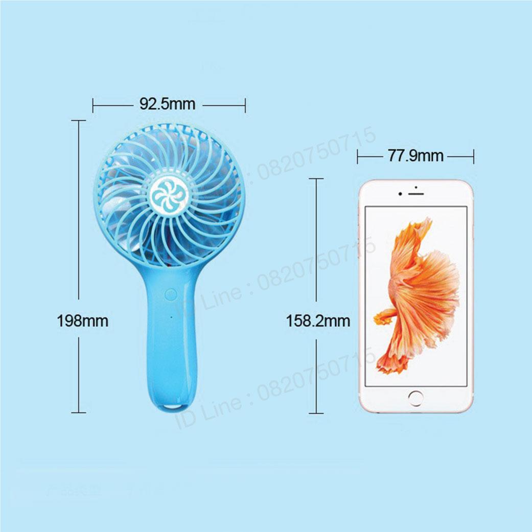 Super Mini Fan พัดลมตั้งโต๊ะพกพา พัดลมมินิ พัดลมจิ๋วไร้สาย แบบชาร์จไฟ ...