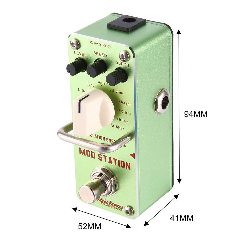 Aroma AMS-3 Mod Station Modulation Effect Ensemble Electric Guitar Equalizer - Emberton - ThaiPick